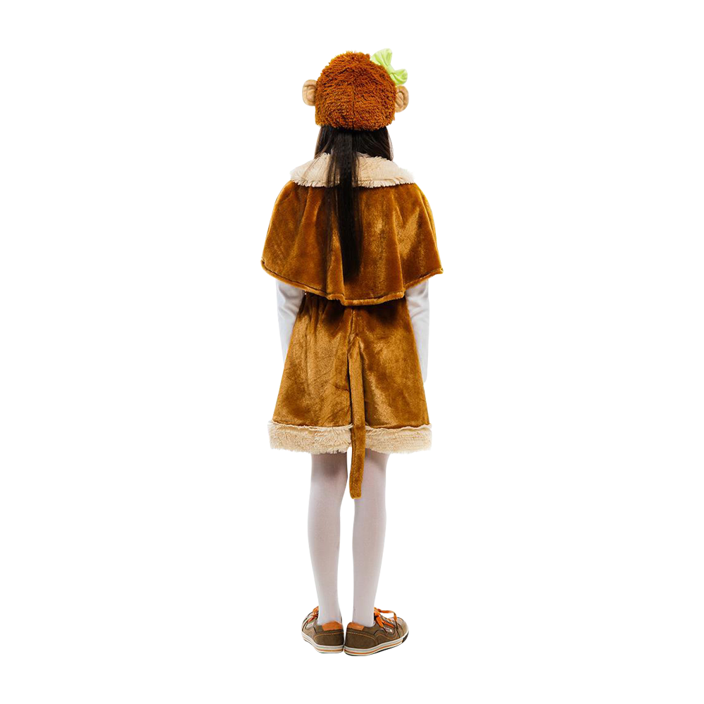 Monkey Jungle Animal Girls Plush Costume Dress-Up Play | Archie's Toys ...