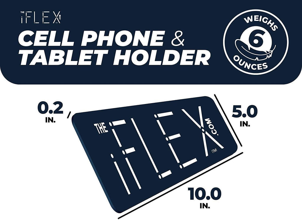 iFLEX Tablet Cell Phone Stand Dark Blue 2-Pack Non-Slip Grip Waterproo ...