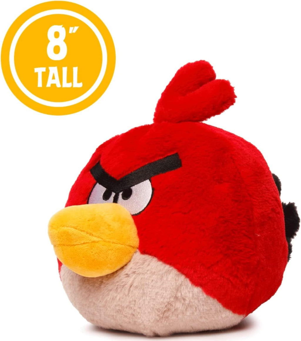 Angry Birds Red Bird Plush 8" Soft Cardinal Doll Video Game Character ...