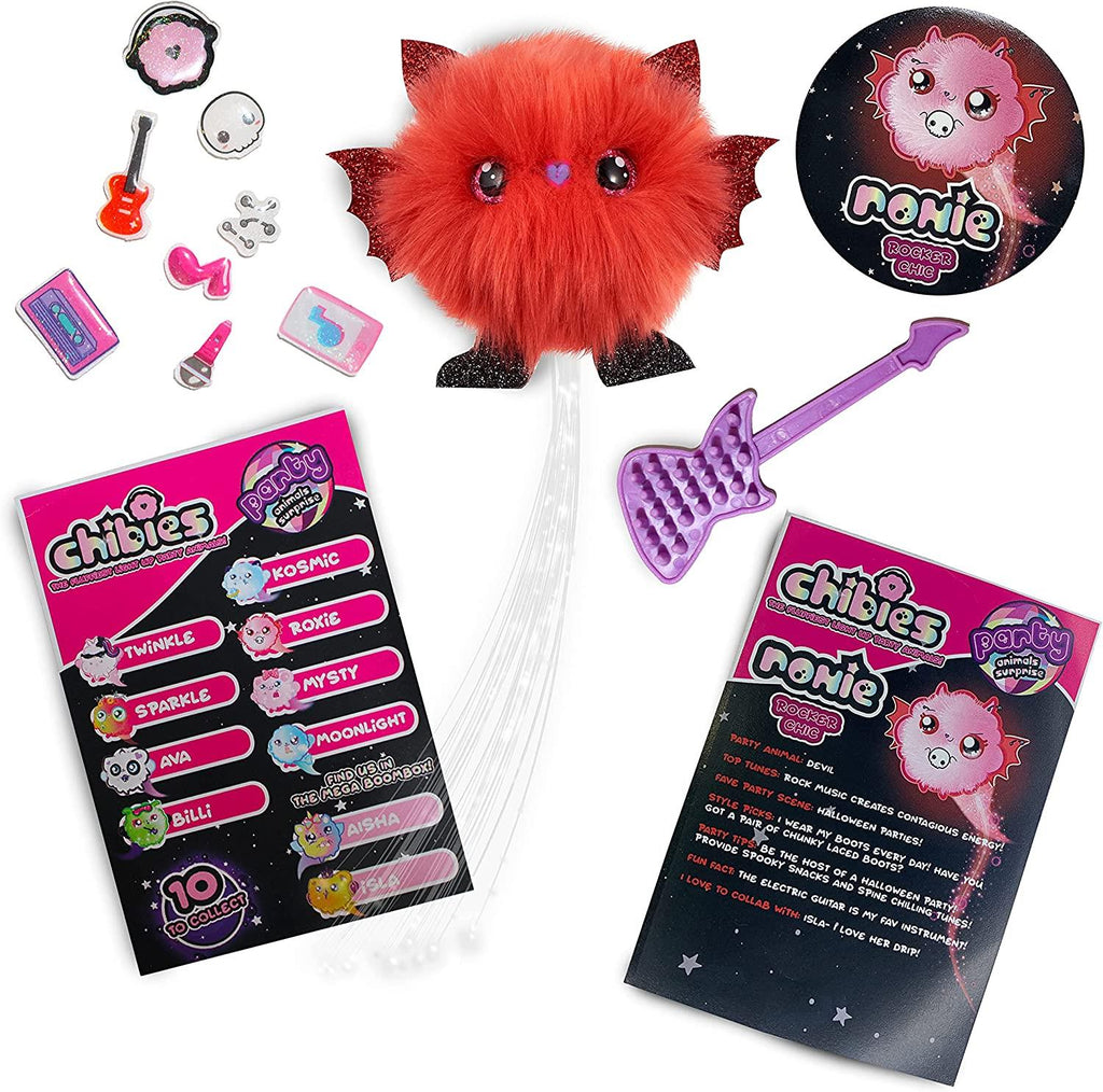 Chibies Boom Box Roxie Fluffy Lights to Beats Speaker Music Interactiv ...