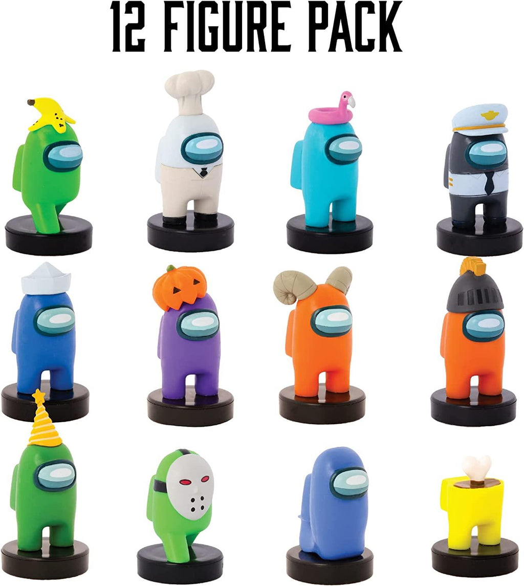 Among Us Ink Stampers 12pk Peeled Chef Goalie Captain Pumpkin Rammed P ...