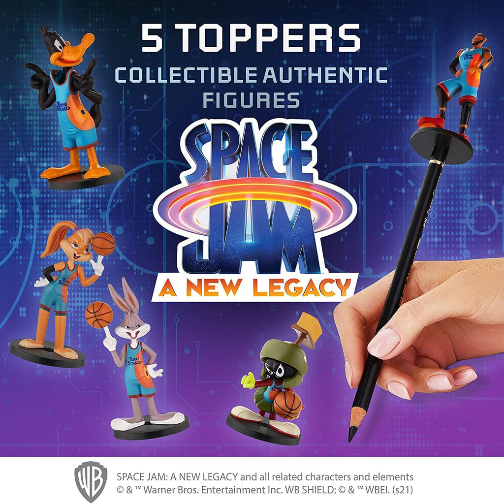 Space Jam New Legacy 5pk Pencil Toppers Looney Tunes Party Favor Figur ...