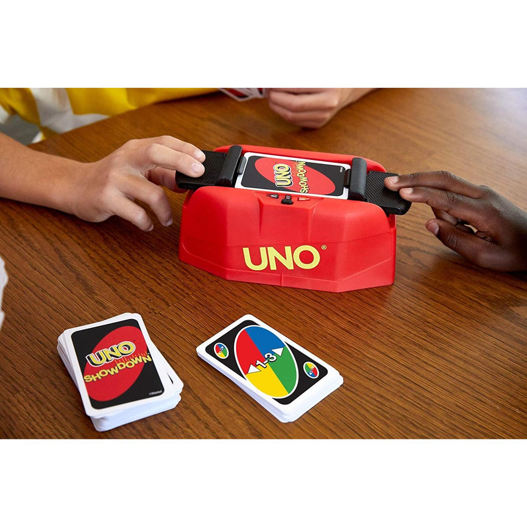 Uno Showdown Matching Interactive Quickdraw Card Game Family Fun Matte ...