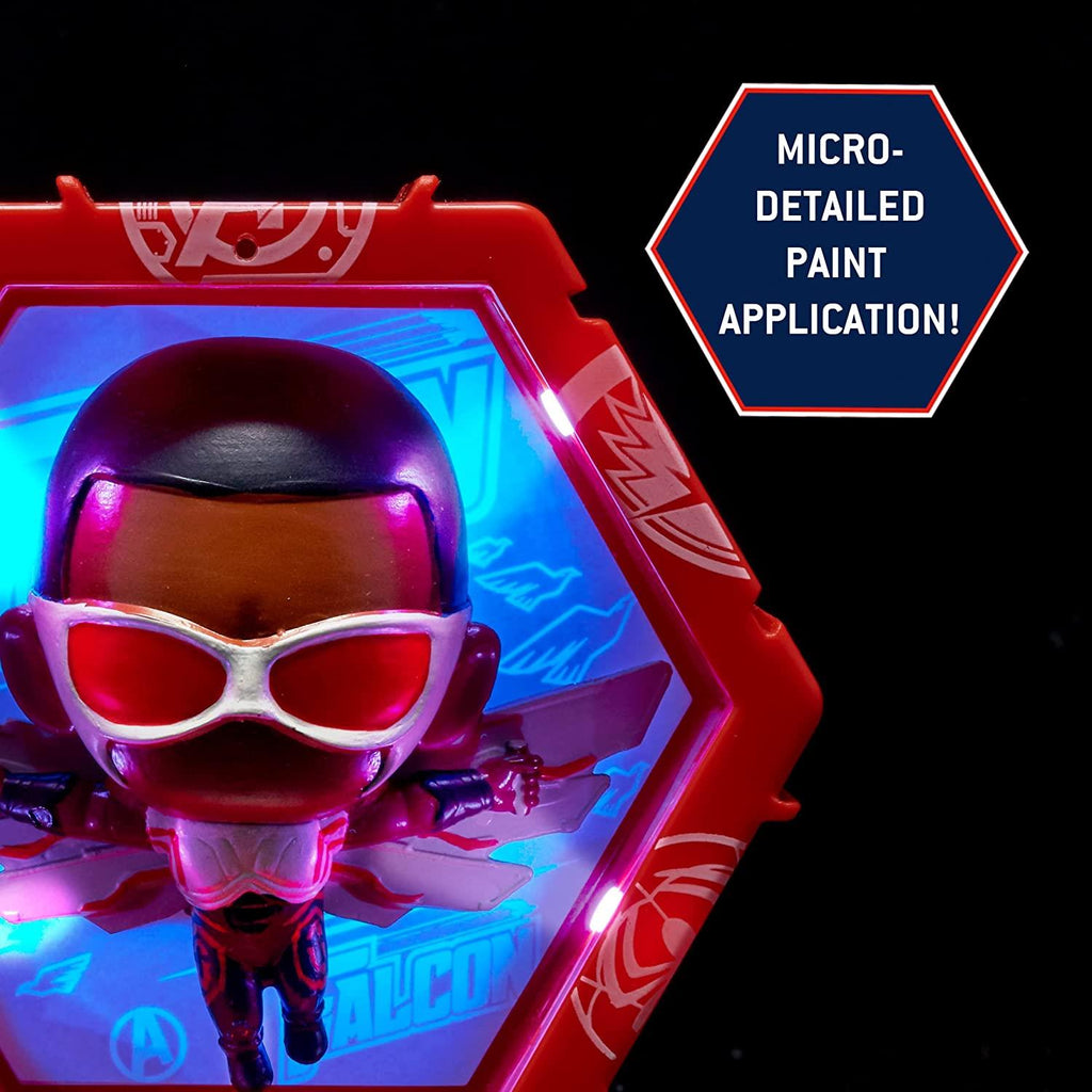 WOW Pods Falcon Light-Up Figure Avengers Collection Marvel Superhero M ...