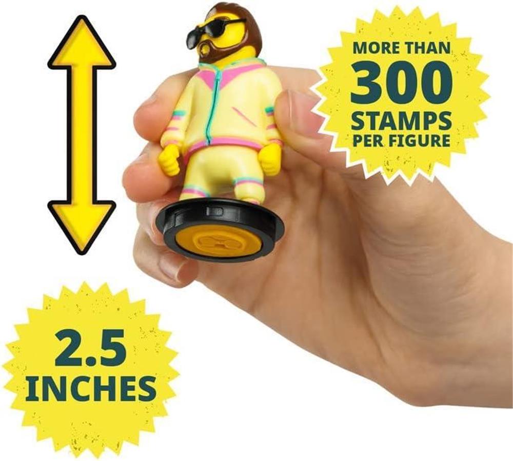 Gang Beasts 5pk Ink Stampers Cake Topper Party Favors Characters PMI I ...